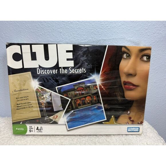 Hasbro | Games | Clue Board Game Discover The Secrets 208 Hasbro ...
